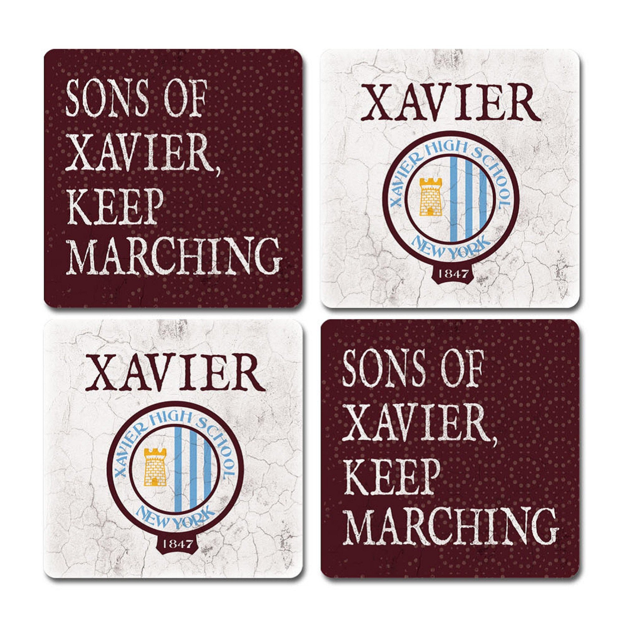 Son's of Xavier Coaster (x4) | The Knight Shop